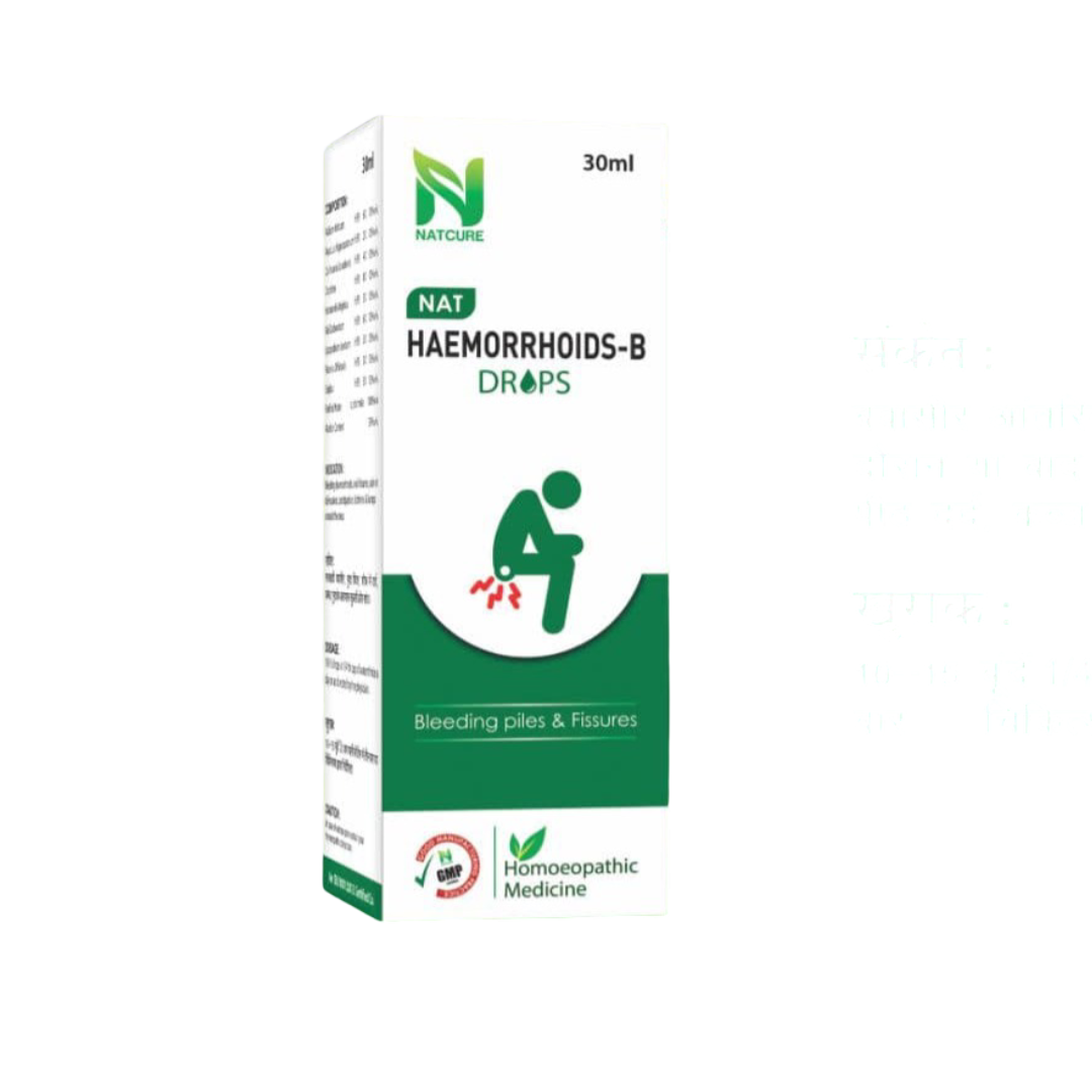 NAT- HAEMORRHOIDS-B DROPS – Natcure Biotech